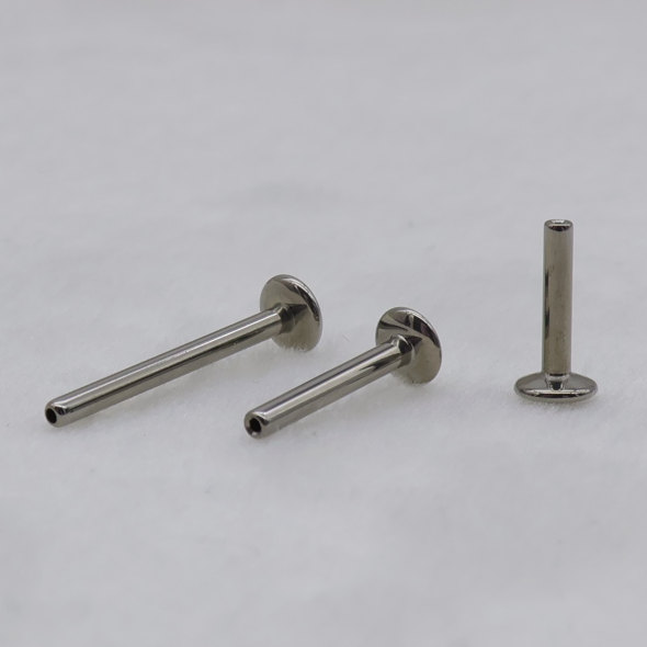 18g Flat Back Post Threadless | The Piercing Urge